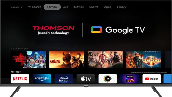 Thomson 50-inch 4K smart TV with Google TV OS launched: price details ...