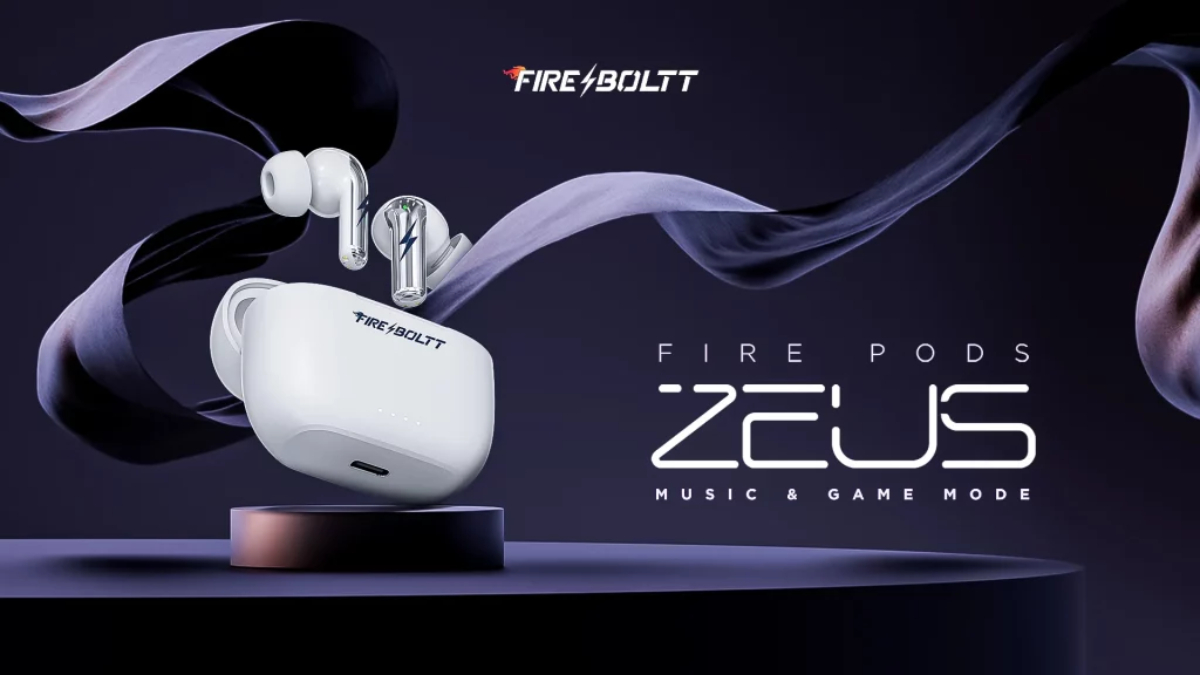 Fire-Boltt Fire-Pods Zeus TWS earbuds with 40 hours battery life ...