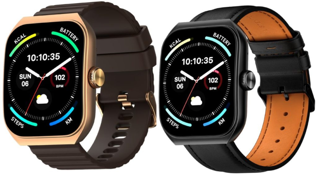 Noise ColorFit Hexa smartwatch with Bluetooth Calling & Health suit ...